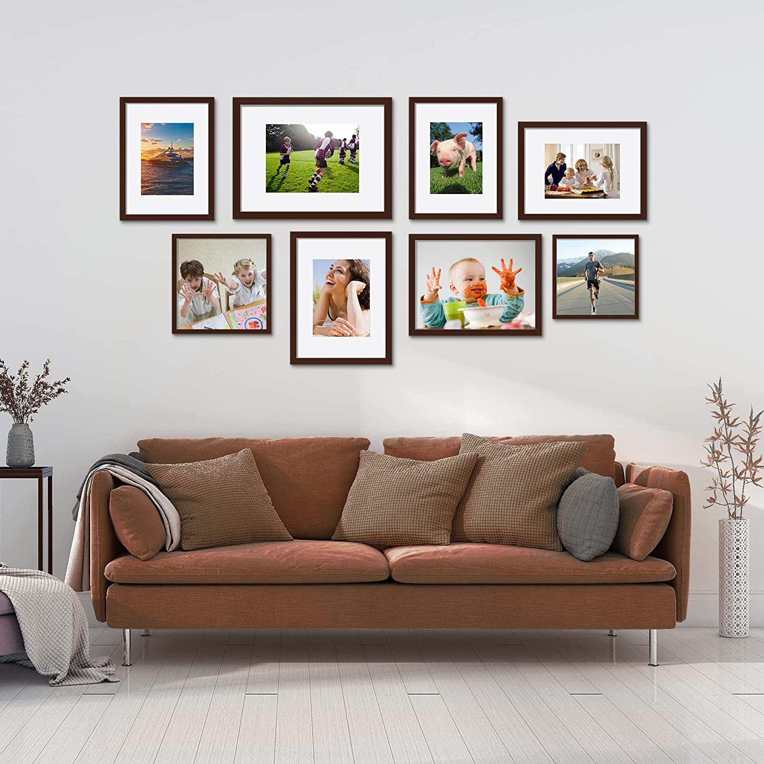 Upsimples 8 5x11 Picture Frame Set Of 10 Display Pictures 6x8 With Ma upsimples-8-5x11-picture-frame-set-of-10-display-pictures-6x8-with-ma